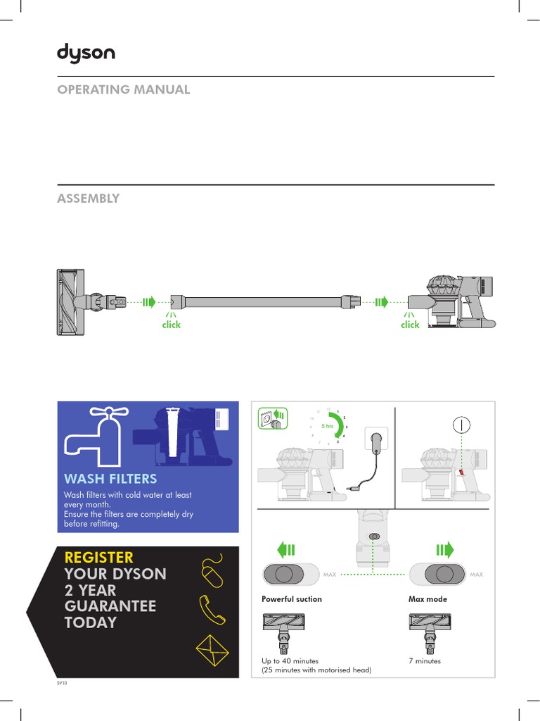 SV10 Opman Anz X285-V8-Absolute | PDF | Vacuum Cleaner | Manufactured Goods
