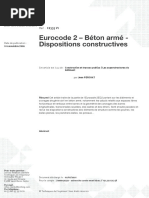 Eurocode 2 Calcul Structures Beton | PDF | Béton armé | Mécanique des ...