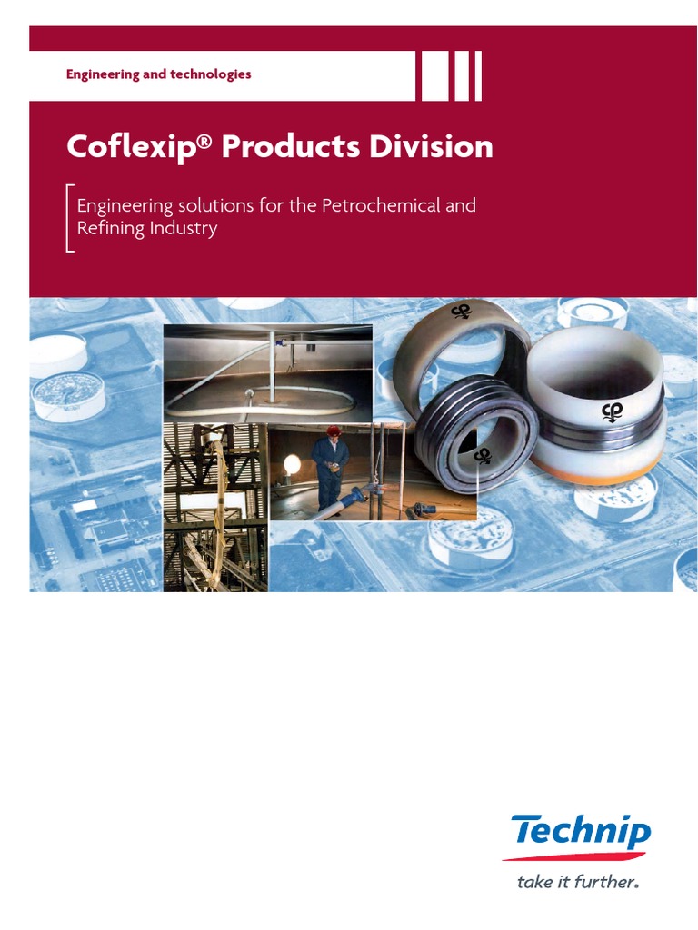 Brochure Coflexip Refining Products. | PDF | Pipe (Fluid Conveyance) | Foam