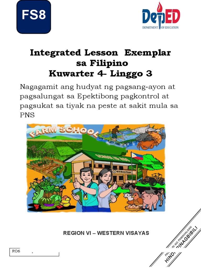 INTEGRATED LESSON EXEMPLAR SA FILIPINO 7 NEW fORMAT New New 1 | PDF