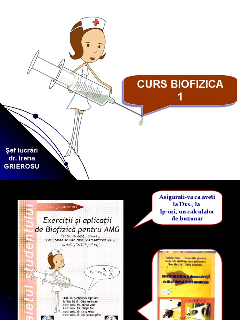 Curs AMG Biofizica | PDF