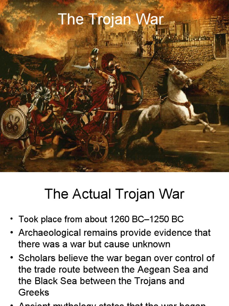 The Trojan War | PDF | Achilles | Paris (Mythology)