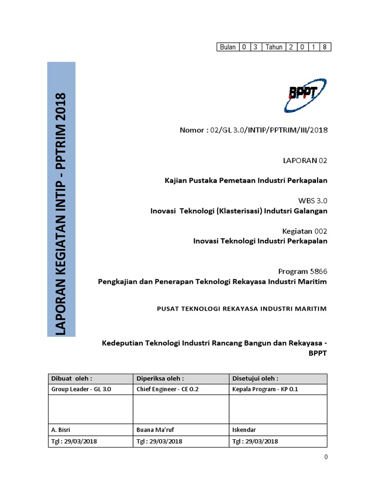 Pemetaan Teknologi Industri Perkapalan | PDF | Bisnis | Teknologi ...