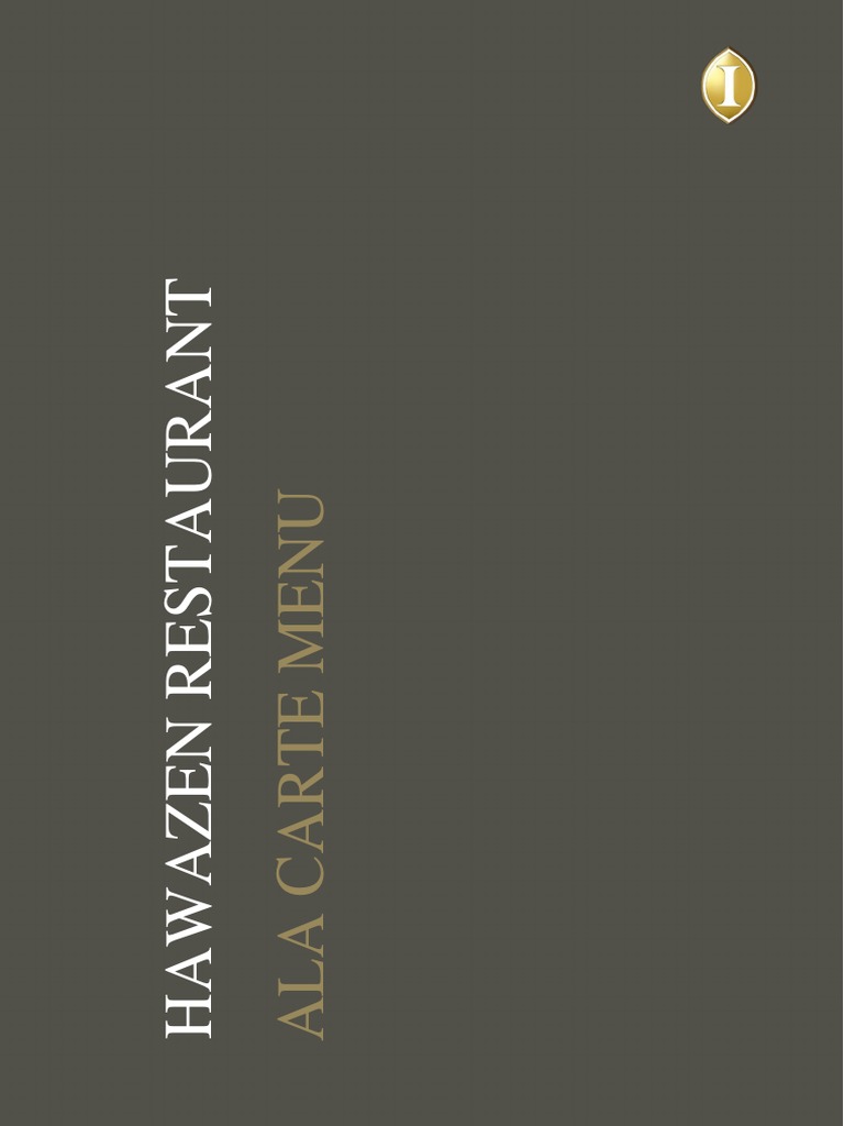 Hawazen Resturant Menu - English | Download Free PDF | Salad | Foods