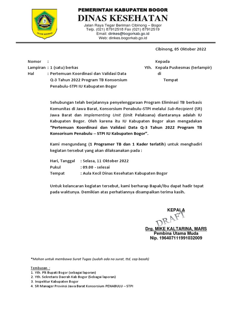 Pertemuan Koordinasi Dan Validasi Data Q-3 Tahun 2022 Program TB Konsorisum Penabulu - STPI IU ...