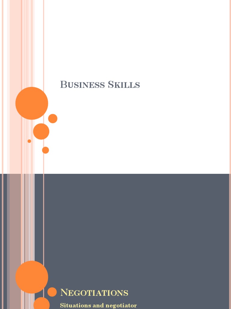 Master the Art of Negotiation with this Guide to Business Skills | PDF | Negotiation | Bargaining