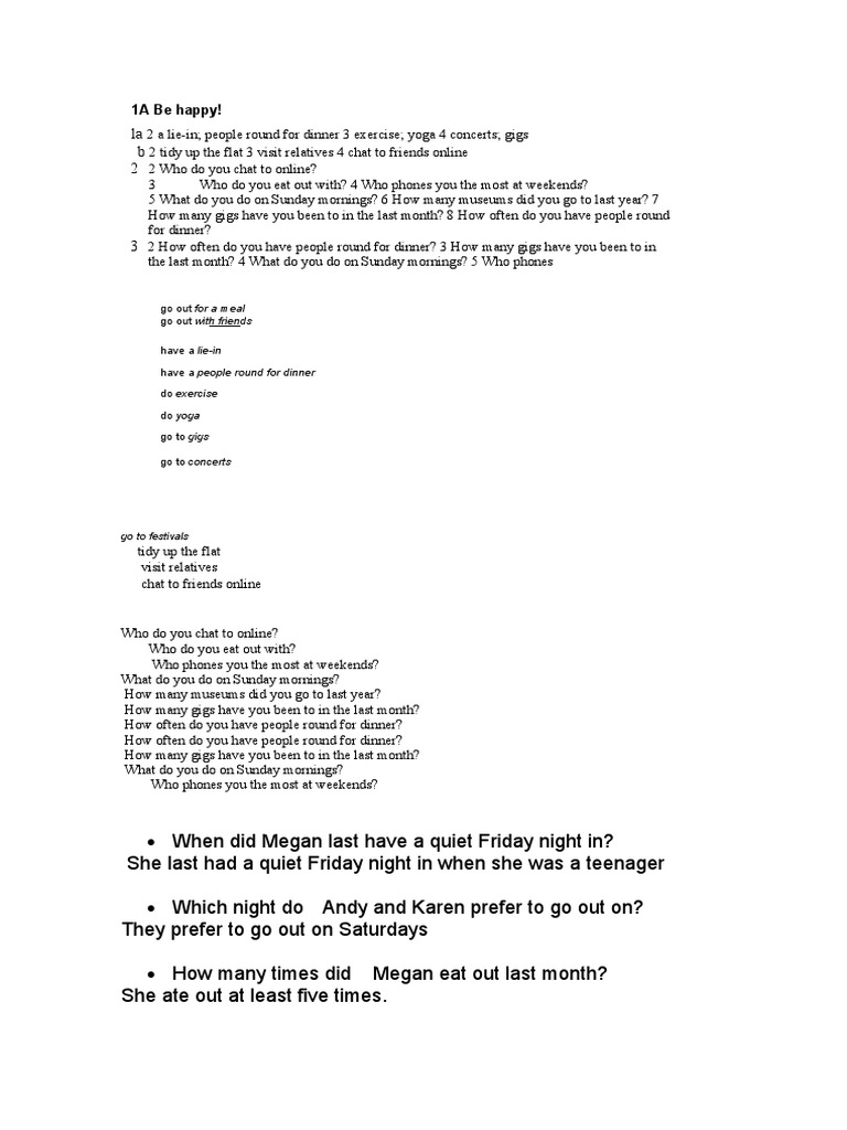 F2F Workbook - Anki | PDF | Sleep | Supper