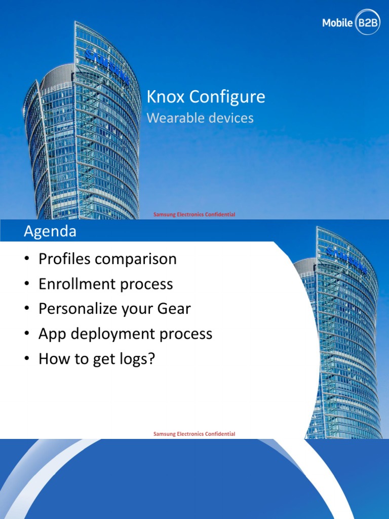 Knox Configure For Wearable Devices V 1.2 | PDF | Computer File | Command Line Interface