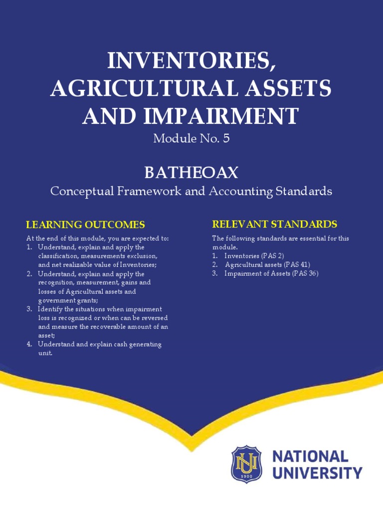 Agricultural Assets and Impairment Guide | PDF | Fair Value | Goodwill ...