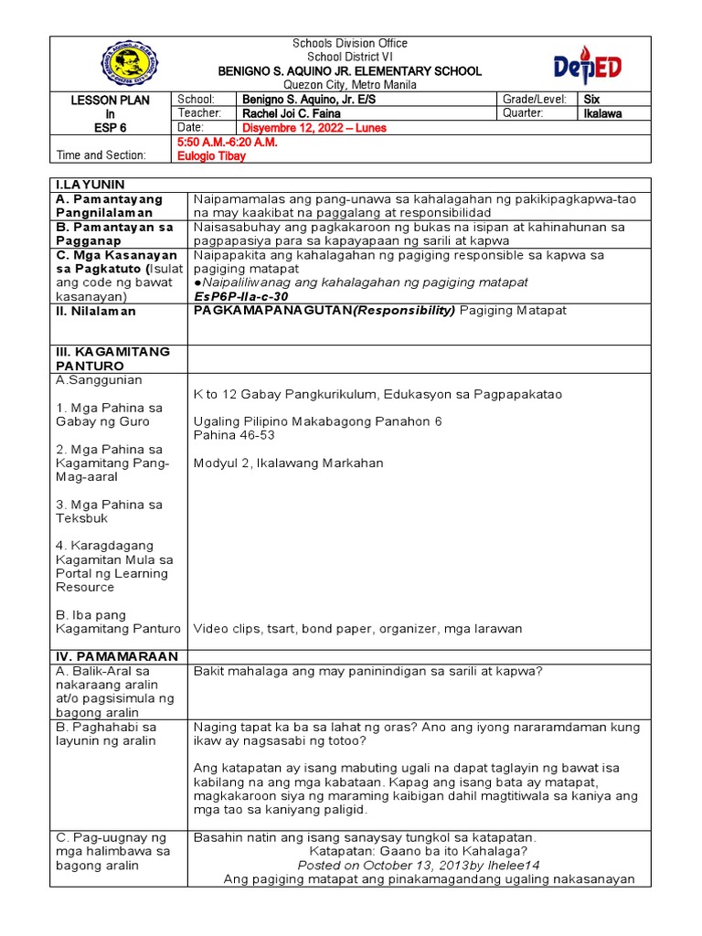 DLP-Dec. 12-ESP | PDF