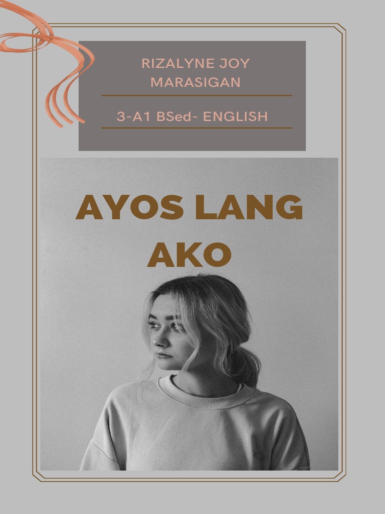 Maikling Kwento (Ayos Lang Ako) | PDF