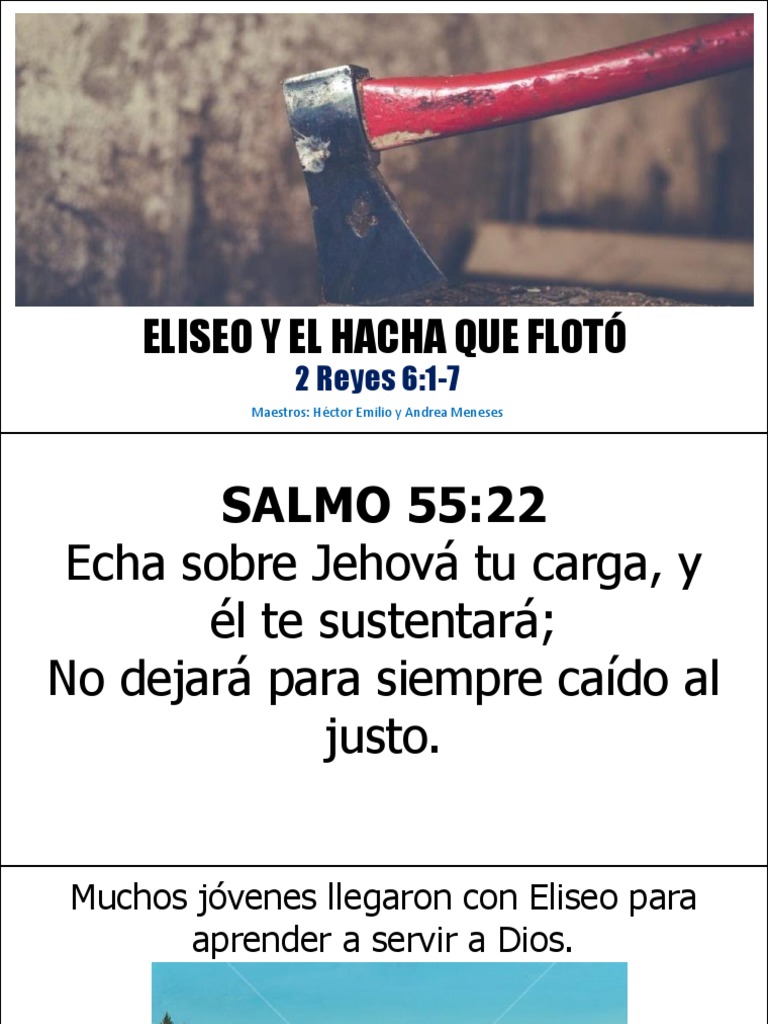 Eliseo y El Hacha Que Flotó | PDF