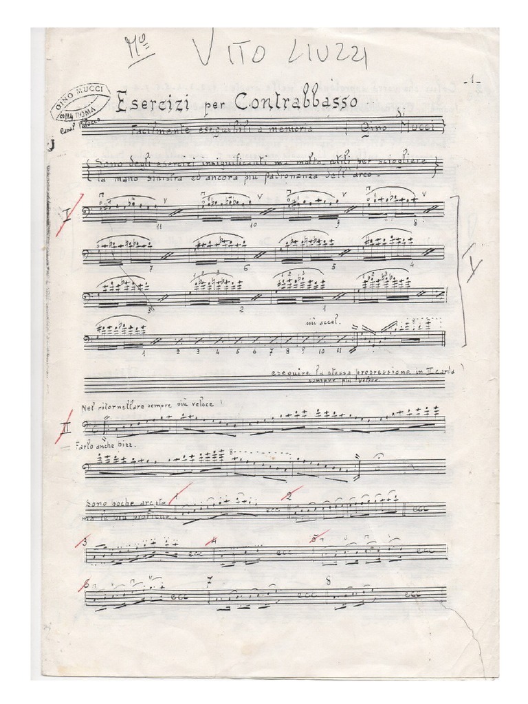Vito Liuzzi Exercises | PDF