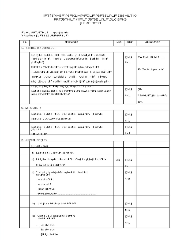 Checklist Eci Germas | PDF