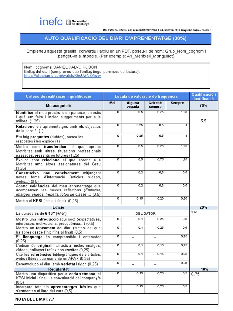 A1 Daniel Calvo | PDF