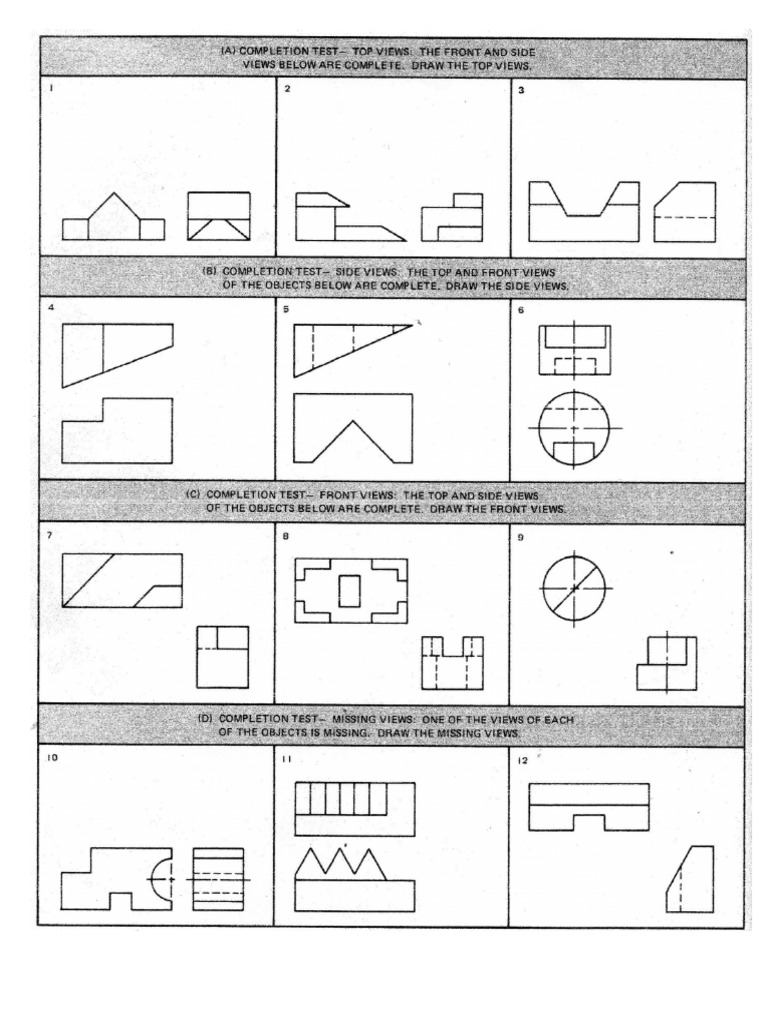 Missing View Problem Template | PDF