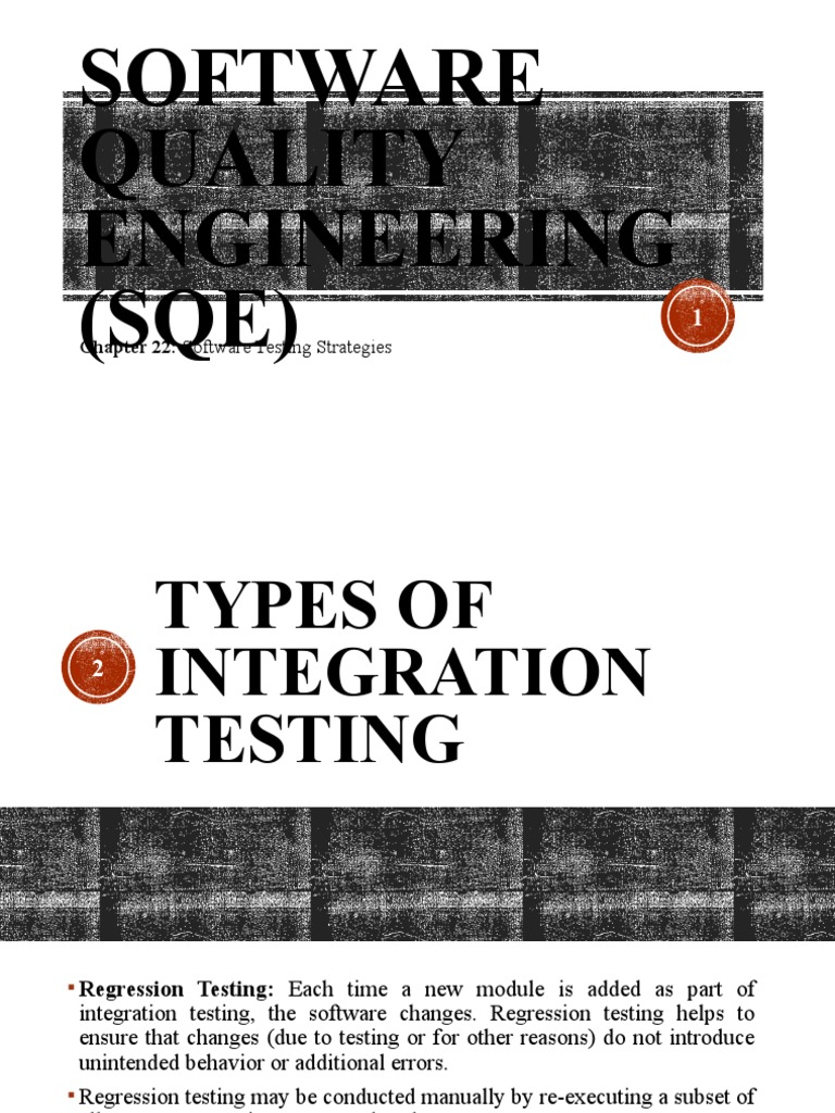 Week 4 Lecture 2 Chapter 22 Software Testing Strategies Pdf Software Testing Software