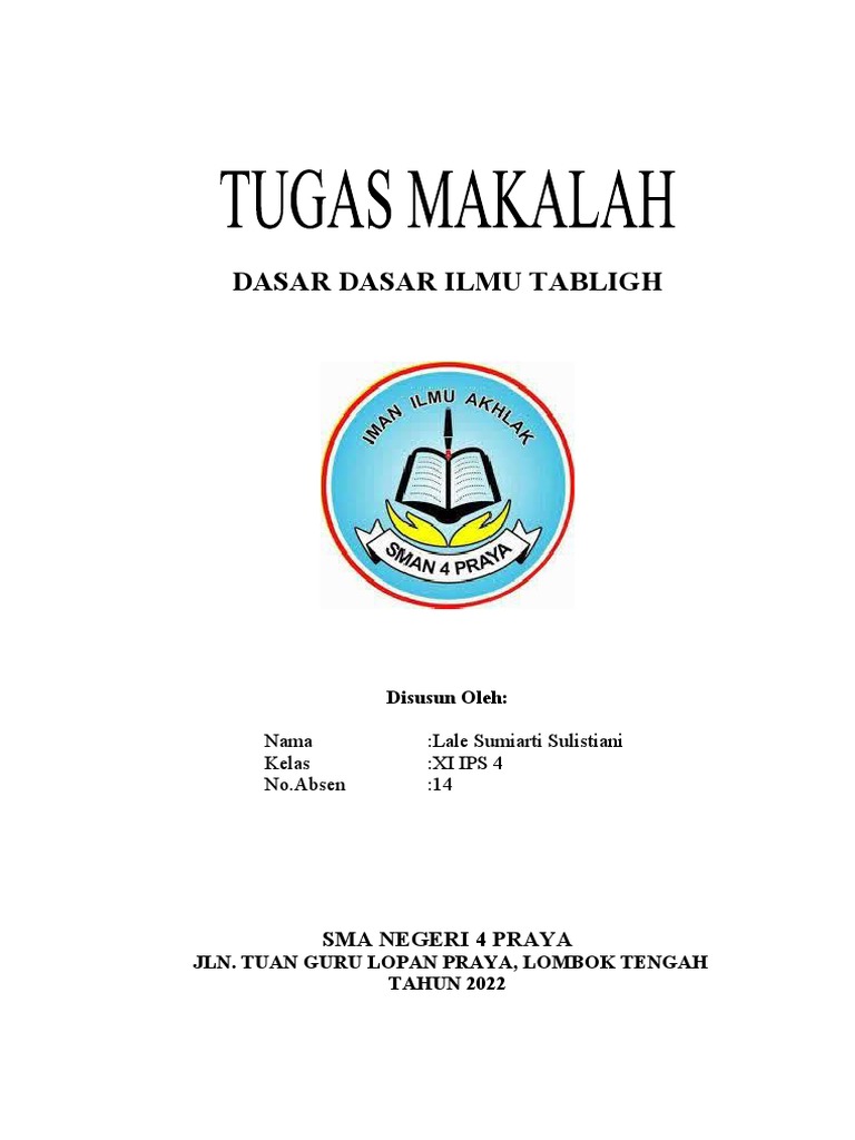 Panduan Dasar Ilmu Tabligh | PDF