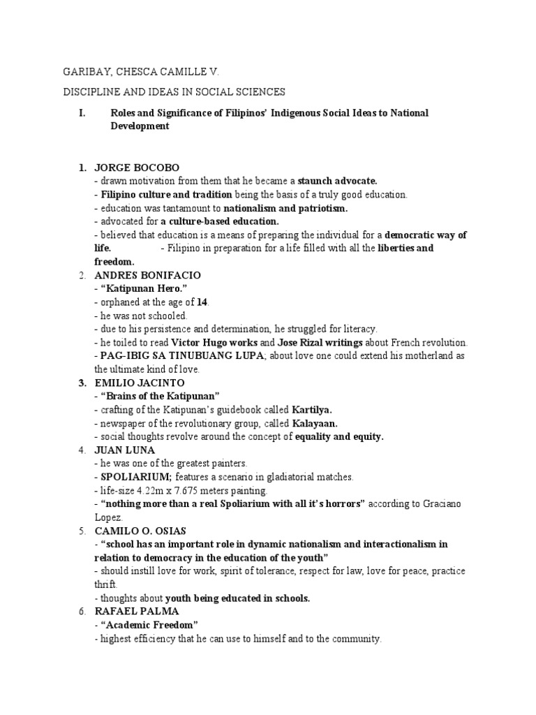 Reviewer Diss (2ND Quarter) | PDF | Philippines