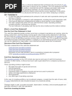 The Statement of Cash Flow - Cheat Sheet | PDF | Cash Flow Statement ...