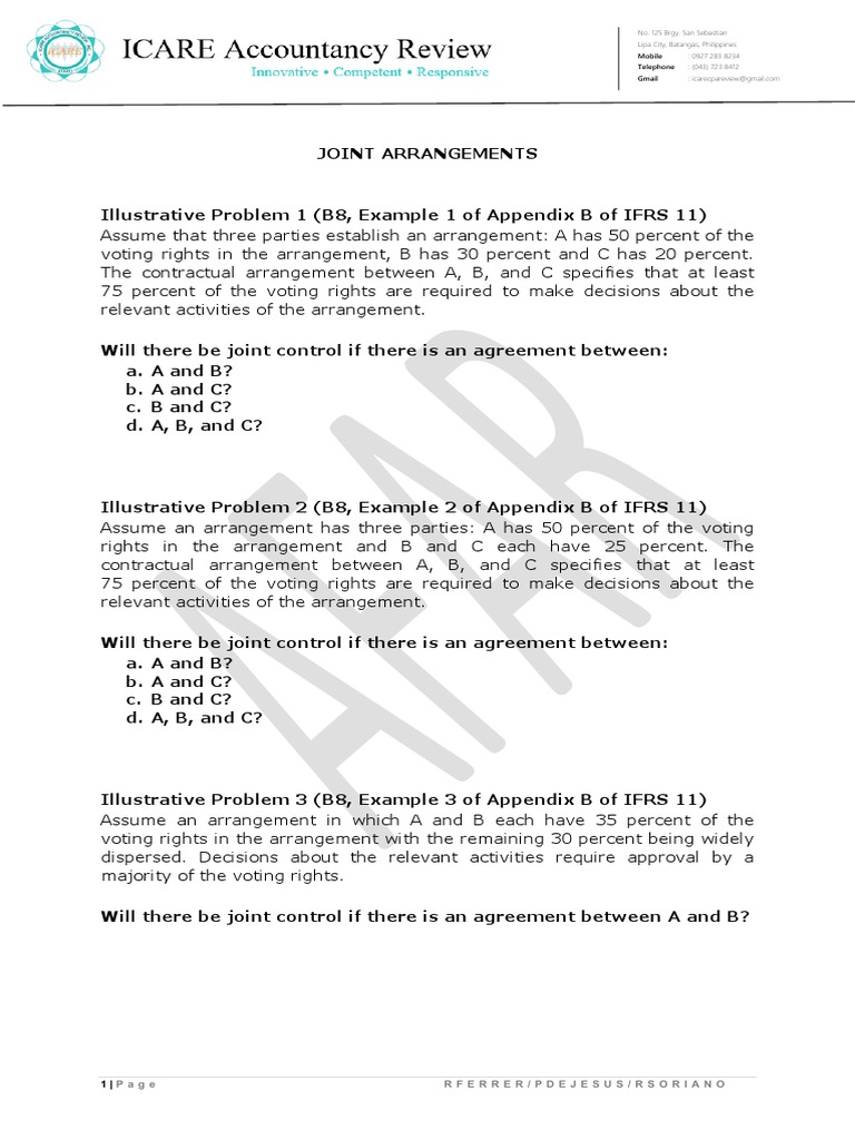 AFAR05 07 Joint Arrangements | Download Free PDF | Joint Venture | Dividend