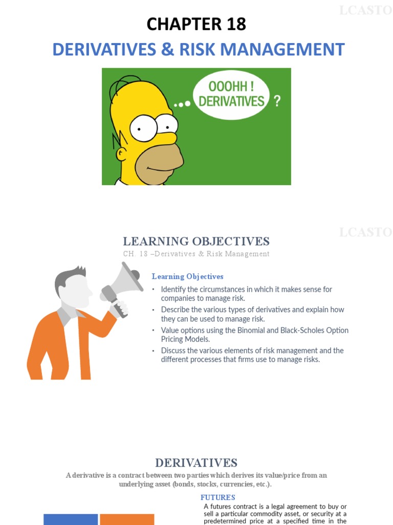 Derivatives and Risk Management Overview | PDF | Futures Contract ...