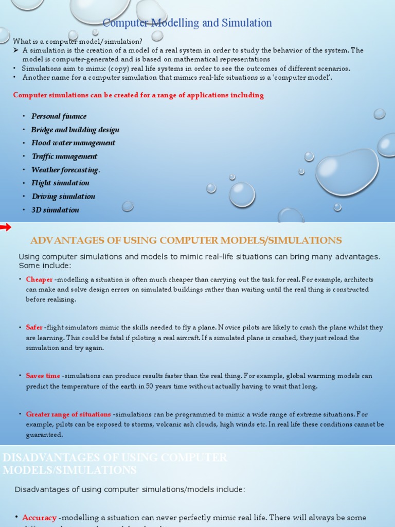 Computer Models & Simulations Guide | PDF | Weather | Simulation