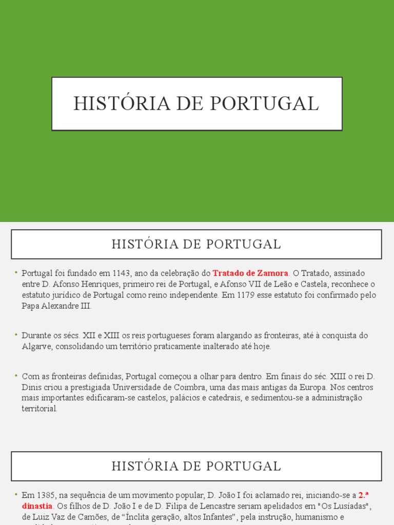 História de Portugal | PDF | Portugal | República