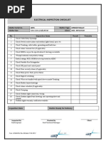 Megger Test Form | PDF | Electrical Engineering | Manufactured Goods