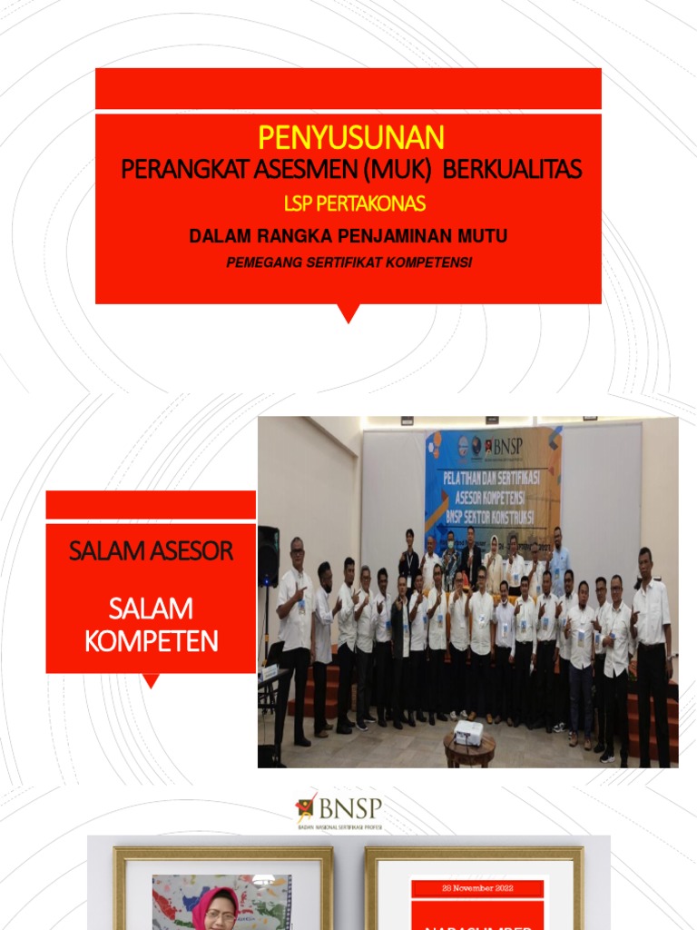 Presentasi LSP BNSP | PDF