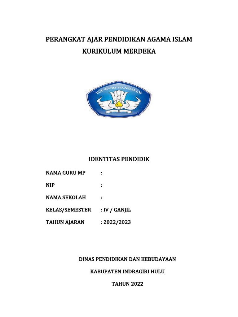 Sampul Perangkat Ajar Kurikulum Merdeka | PDF