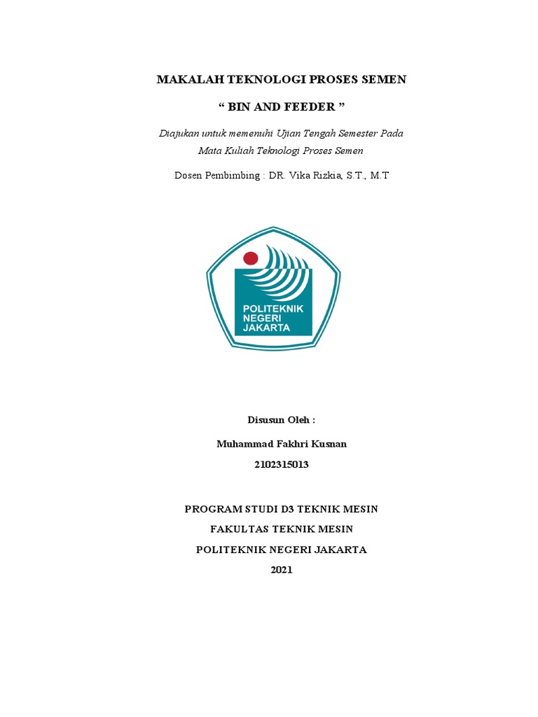 Desain Bin dan Feeder dalam Semen | PDF | Sains & Matematika ...