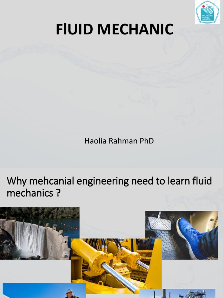 01 Introduction | PDF | Fluid Dynamics | Laminar Flow