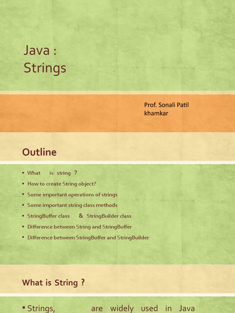 Unit3string Handling | PDF | String (Computer Science) | Software ...
