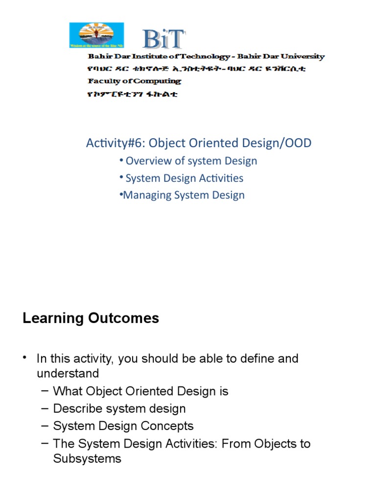 OOSE-6 | PDF | Component Based Software Engineering | Databases