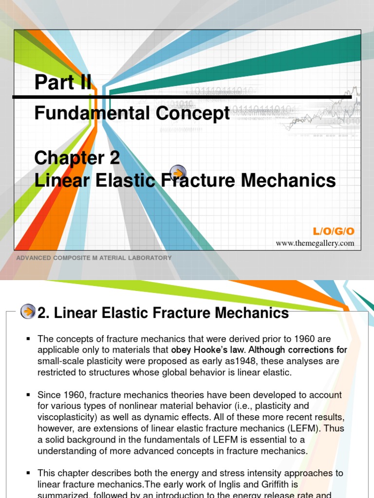 Ch 2 LEFM - 수정 | PDF | Fracture Mechanics | Fracture