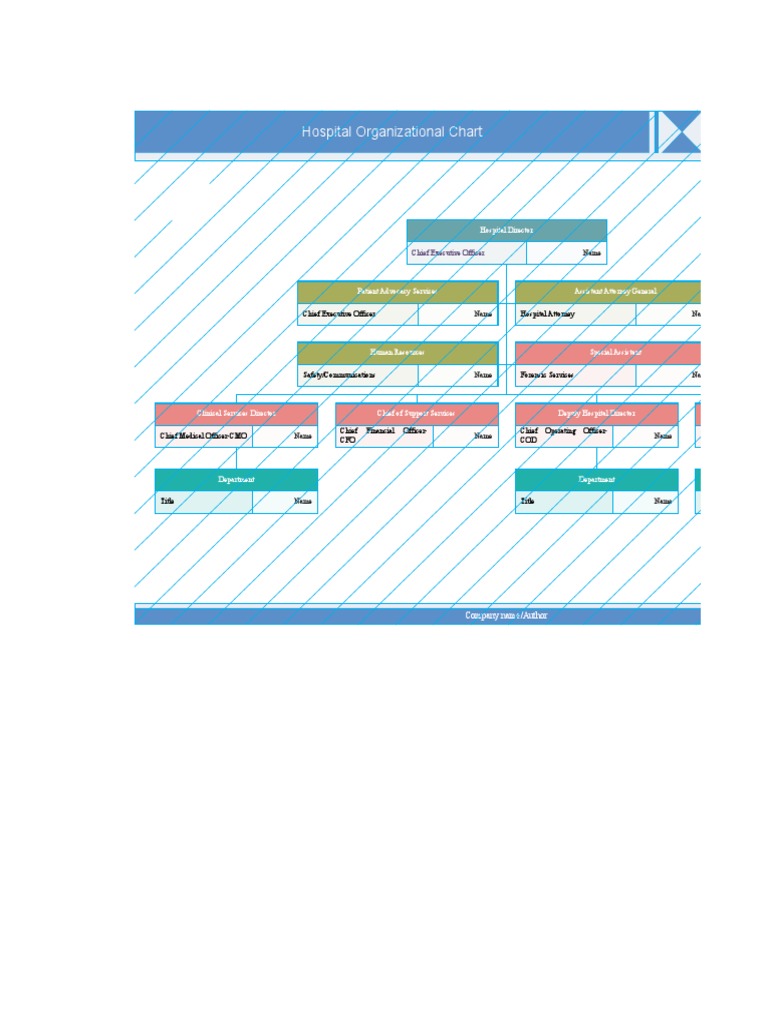Organogram Template 06 | PDF