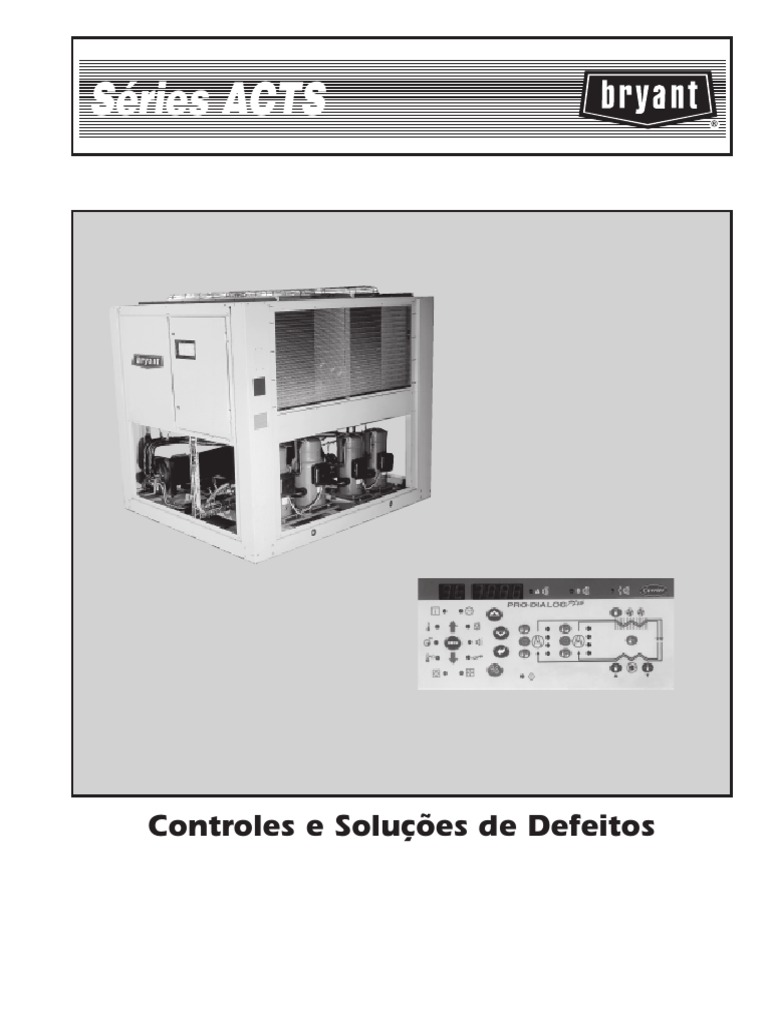 Controles ACTS Bryant | PDF | Rede elétrica | Diodo emissor de luz