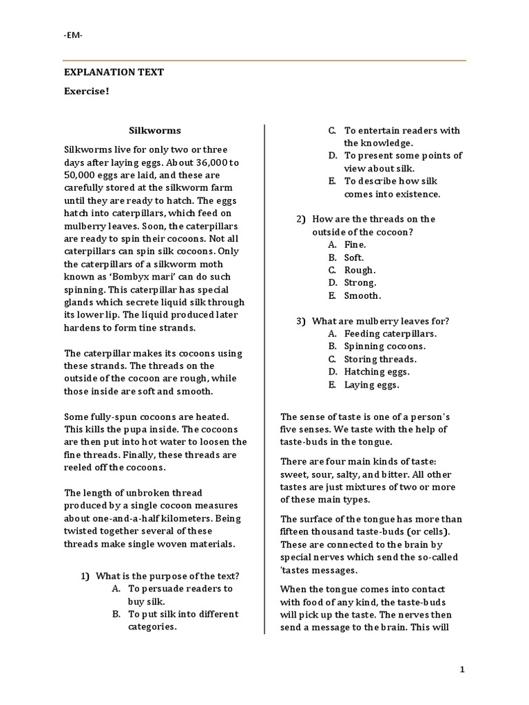 Exercise Explanation Text6677 | PDF | Photosynthesis | Biodiesel