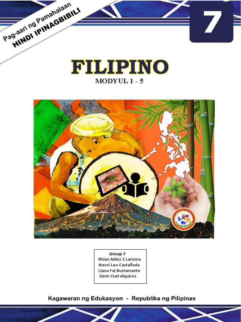 Booklet in Filipino. | PDF Booklet in Filipino. | PDF