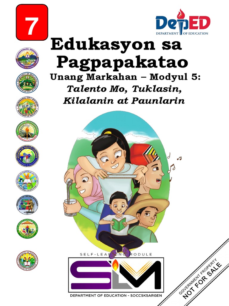Edukasyon Sa Pagpapakatao: Unang Markahan - Modyul 5 | PDF
