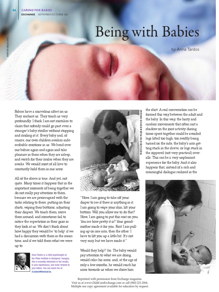 Babies Anna Tardos | PDF | Human Development | Behavioural Sciences
