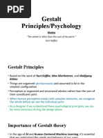 Gestalt Theory | PDF | Perception | Psychology