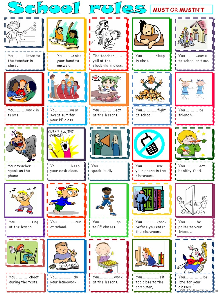 Guidance for Students: Rules and Responsibilities in the Classroom | PDF