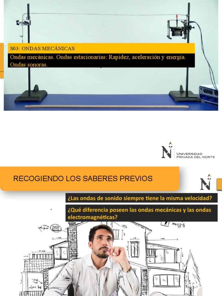 F2 S03 PPT Ondas Mecanicas | PDF | Olas | Sonido