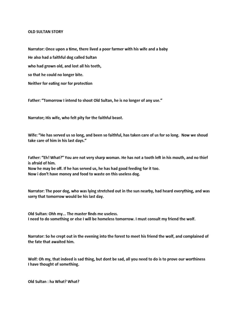 Old Sultan | PDF