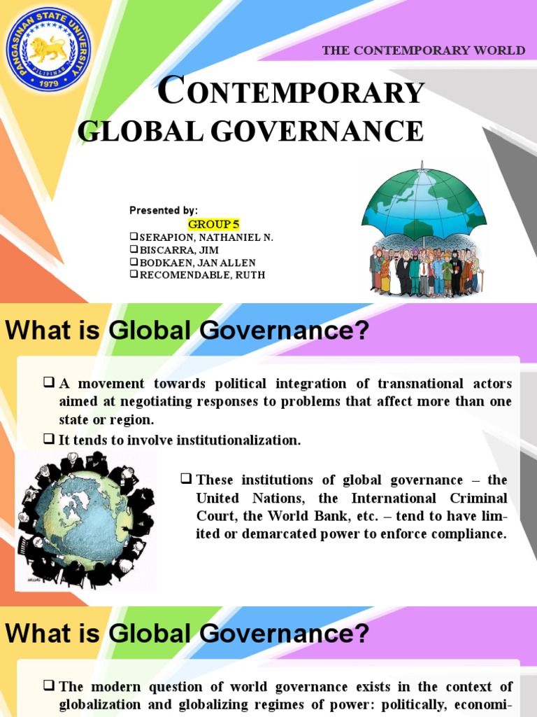 Contemporary Global Governance | PDF | United Nations | International ...