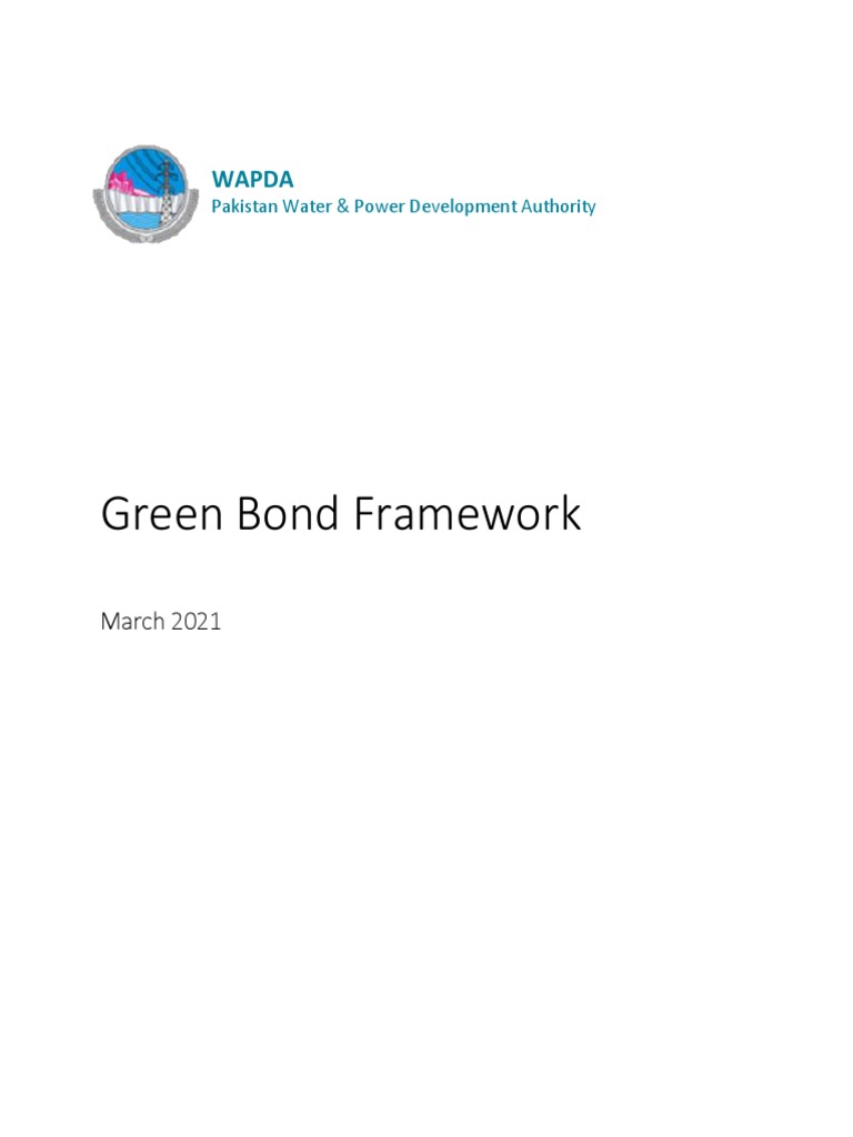 Wapda Green Bond Framework Draft Final v17 | PDF | Bonds (Finance ...