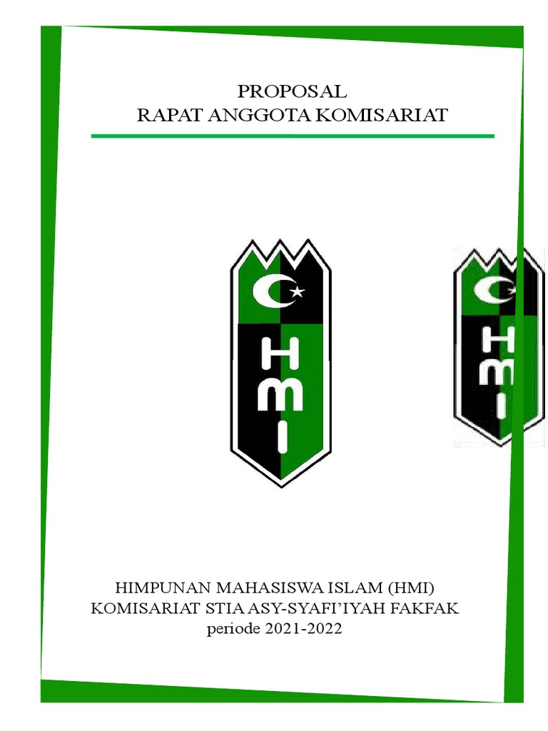 Cover Proposal Rak | PDF