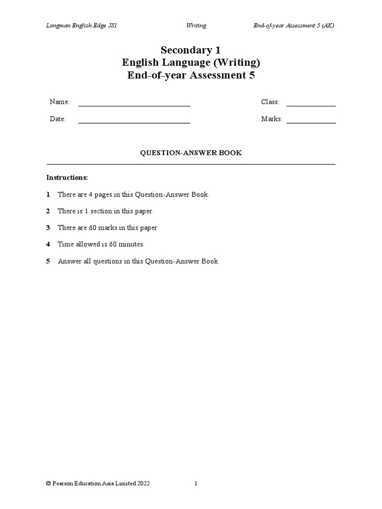 Edge Js1 Eya5 Writing Teacher Pdf